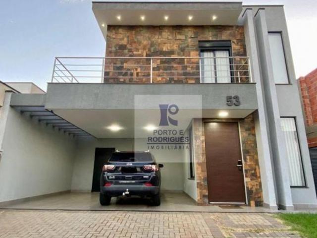 Casa com 3 dormitórios à venda, 222 m² por R$ 1.980.000 Condomínio Residencial Club Portinari Paul