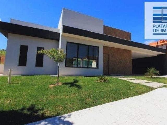 Casa com 3 dormitórios à venda, 223 m² por R$ 1.670.000,00 Condomínio Terras de Santa Cruz Braga