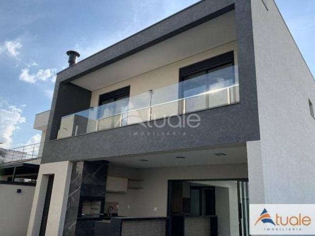 Casa com 3 dormitórios à venda, 232 m² por R$ 2.200.000,00 Residencial Club Portinari Paulínia/S