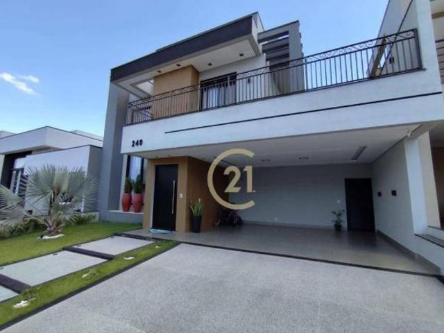 Casa com 3 dormitórios à venda, 249 m² por R$ 2.110.000,00 Residencial Milano Indaiatuba/SP