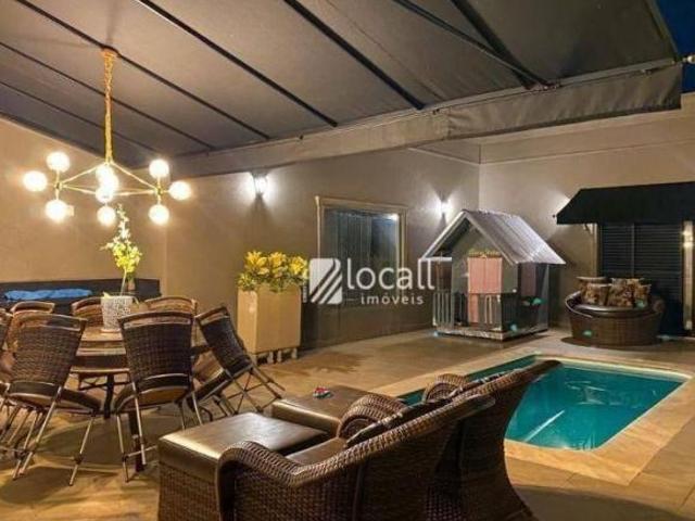 Casa com 3 dormitórios à venda, 240 m² por R$ 1.700.000,00 Condomínio Recanto do Lago São José d