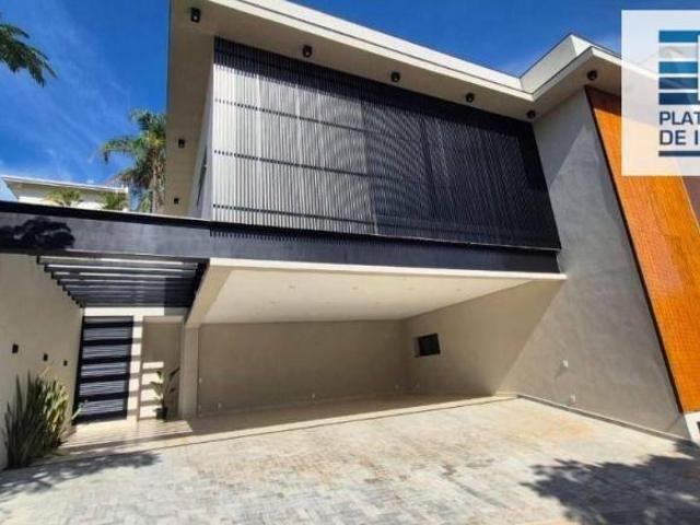 Casa com 3 dormitórios à venda, 258 m² por R$ 3.200.000,00 Condomínio Residencial Euroville Brag
