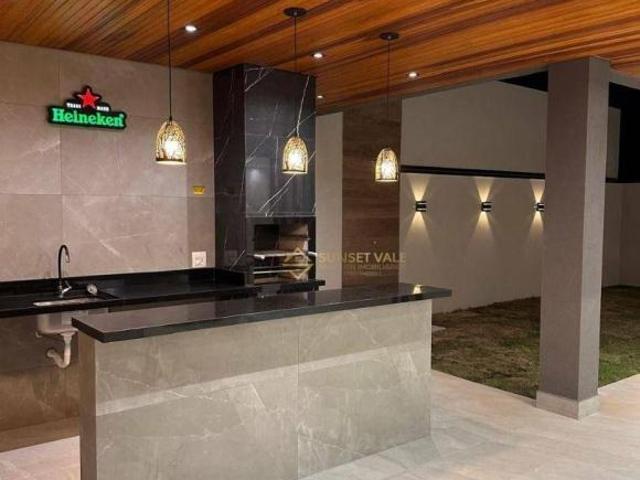 Casa com 3 dormitórios à venda, 252 m² por R$ 1.750.000 Reserva Ruda São José dos Campos/SP