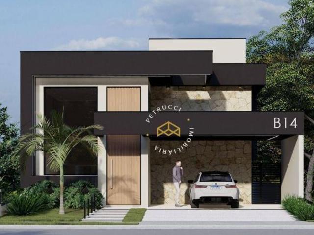 Casa com 3 dormitórios à venda, 252 m² por R$ 2.200.000,00 Residencial Villa do Sol Valinhos/SP