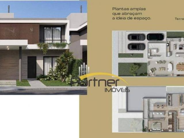 Casa com 3 dormitórios à venda, 264 m² por R$ 2.881.862,00 Santa Felicidade Curitiba/PR