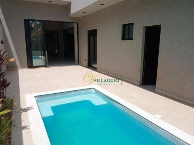 Casa com 3 dormitórios à venda, 263 m² por R$ 2.700.000,00 Loteamento Residencial Golden Park Mi