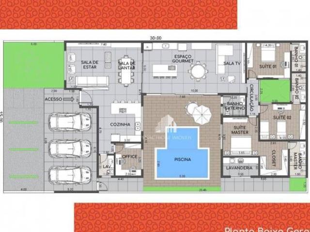 Casa com 3 dormitórios à venda, 278 m² por R$ 2.999.000,00 Chácara Letônia Americana/SP