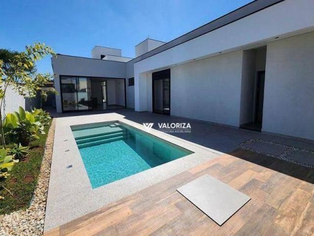 Casa com 3 dormitórios à venda, 285 m² por R$ 2.300.000,00 Condomínio Residencial Evidence Araço