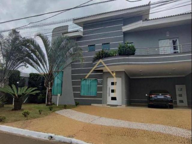 Casa com 3 dormitórios à venda, 286 m² Condomínio Morada do Sol Americana/SP