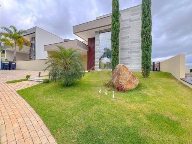 Casa com 3 dormitórios à venda, 280 m² por R$ 3.200.000,00 Condominio Figueira Garden Atibaia/SP
