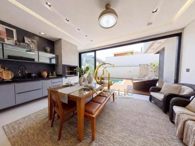 Casa com 3 dormitórios à venda, 280 m² por R$ 1.920.000,00 Condomínio Residencial Ecopark Bourbon