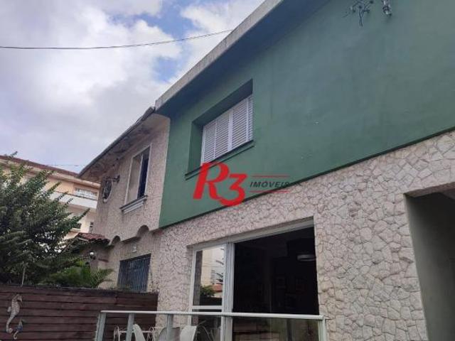 Casa com 3 dormitórios à venda, 290 m² por R$ 2.200.000,00 Boqueirão Santos/SP
