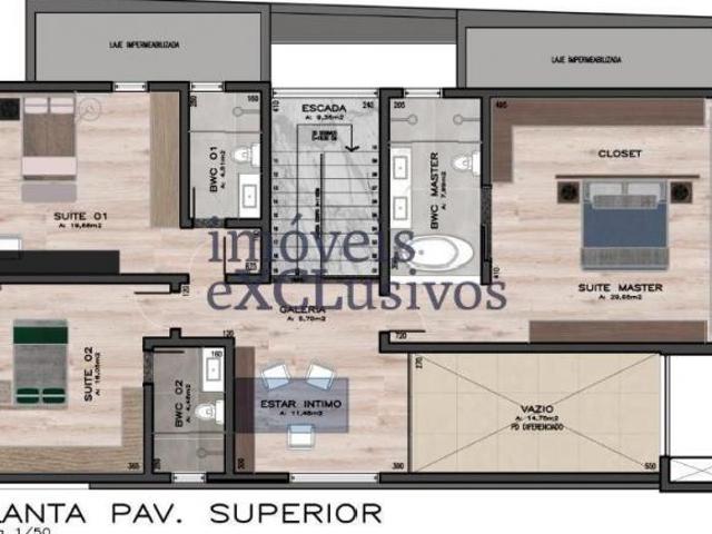 Casa com 3 dormitórios à venda, 307 m² por R$ 3.580.000,00 Santa Felicidade Curitiba/PR