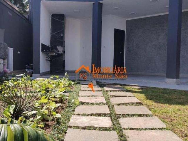 Casa com 3 dormitórios à venda, 300 m² por R$ 3.300.000 Jardim Fazenda Rincao Aruja V Arujá/SP