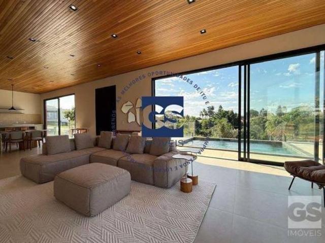 Casa com 3 dormitórios à venda, 315 m² por R$ 3.200.000,00 Condomínio Campos de Santo Antonio II