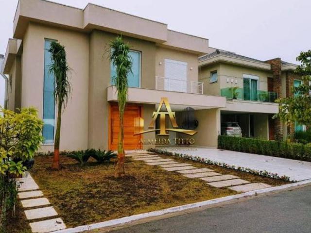 Casa com 3 dormitórios à venda, 345 m² por R$ 5.500.000,00 Villa Solaia Alphaville Barueri/SP