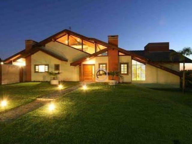 Casa com 3 dormitórios à venda, 340 m² por R$ 3.500.000,00 Condomínio Chácaras Cataguá Taubaté/S