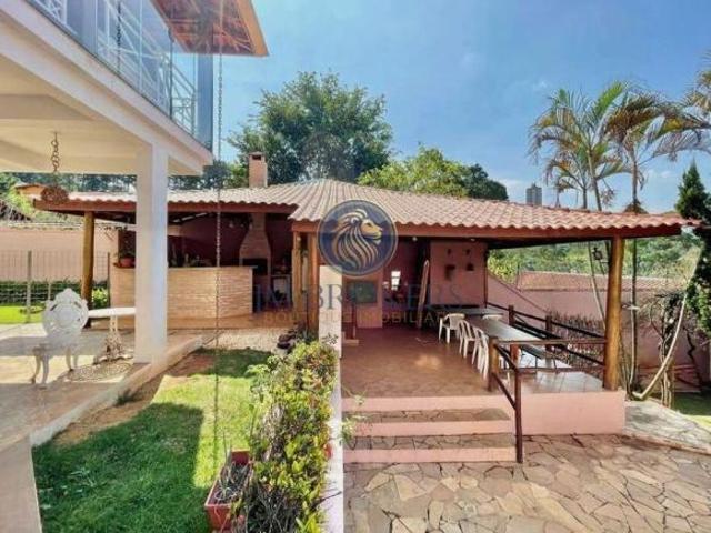 Casa com 3 dormitórios à venda, 357 m² por R$ 2.200.000 Granja Viana – Chácara das Paineiras Car