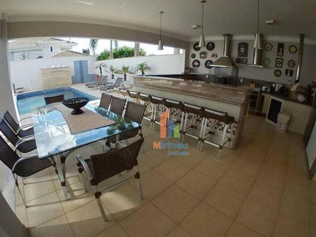 Casa com 3 dormitórios à venda, 460 m² por R$ 4.700.000,00 Condomínio Villa Lobos Paulínia/SP