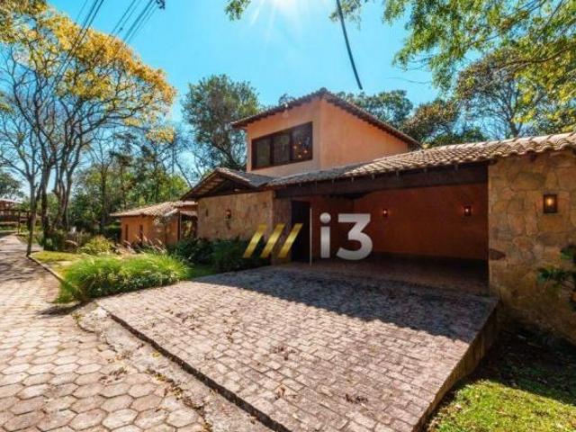Casa com 3 dormitórios à venda, 462 m² por R$ 3.700.000,00 Condomínio Clube da Montanha Atibaia/