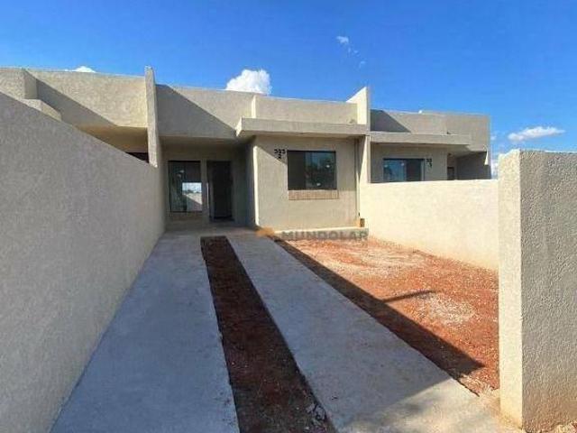 Casa com 3 dormitórios à venda, 52 m² por R$ 405.000,00 Costeira Araucária/PR