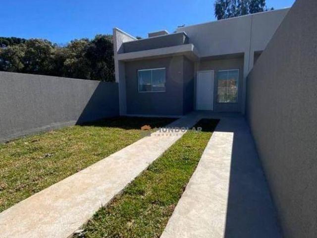 Casa com 3 dormitórios à venda, 52 m² por R$ 395.000,00 Costeira Araucária/PR