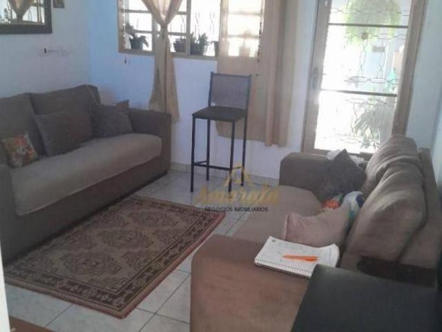 Casa com 3 dormitórios à venda, 59 m² por R$ 319.990,00 Residencial São Joaquim Santa Bárbara D&apos