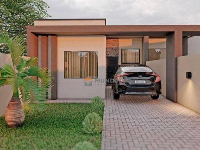 Casa com 3 dormitórios à venda, 62 m² por R$ 429.990,00 Capela Velha Araucária/PR