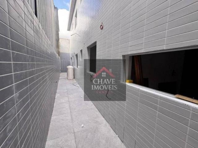 Casa com 3 dormitórios à venda, 63 m² por R$ 650.000,00 Aparecida Santos/SP