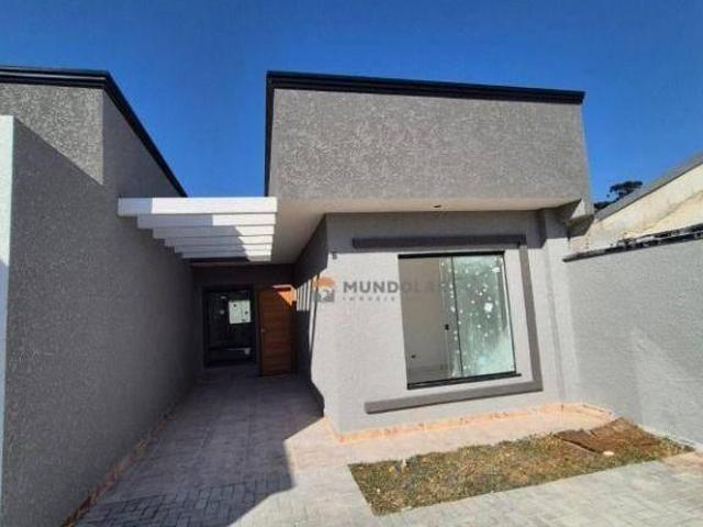 Casa com 3 dormitórios à venda, 64 m² por R$ 429.000,00 Porto das Laranjeiras Araucária/PR