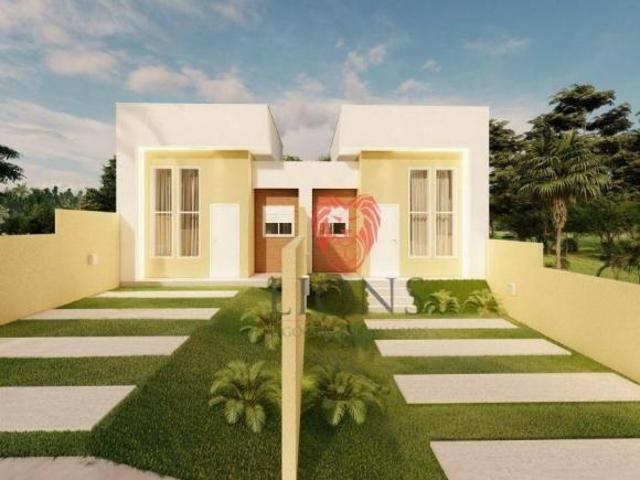 Casa com 3 dormitórios à venda, 69 m² por R$ 381.900,00 Vera Cruz Gravataí/RS