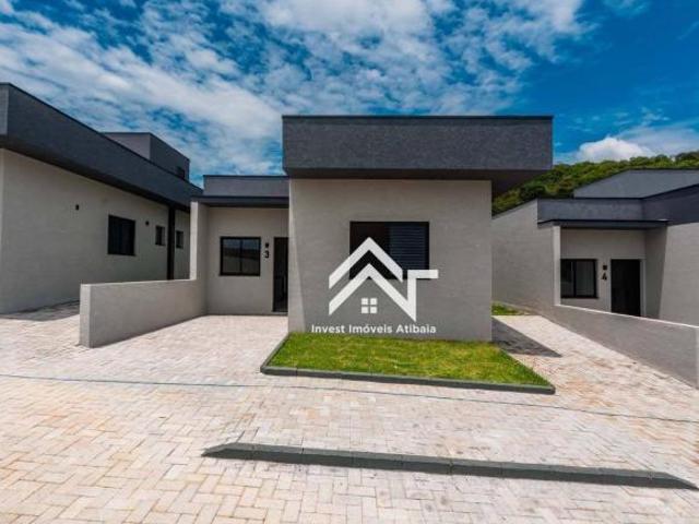 Casa com 3 dormitórios à venda, 70 m² por R$ 484.000 Residencial Flores da Usina Atibaia/SP