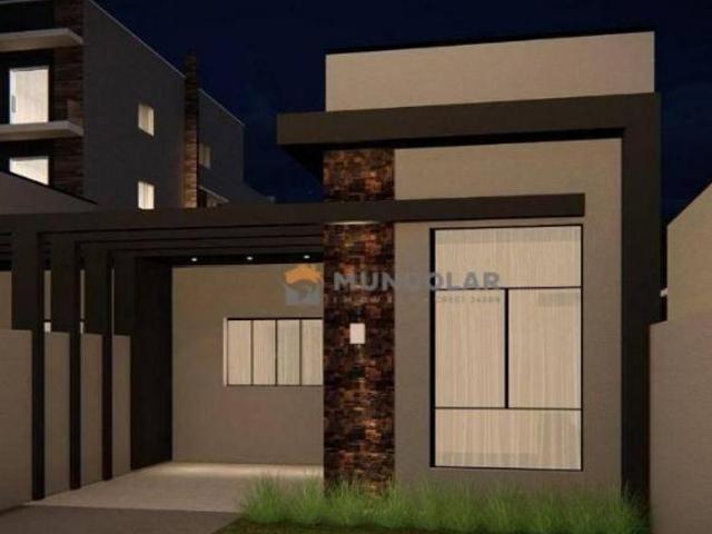 Casa com 3 dormitórios à venda, 70 m² por R$ 499.000,00 Campina da Barra Araucária/PR