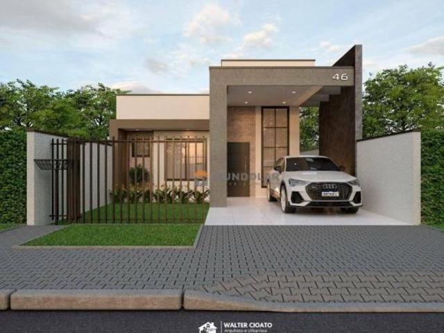 Casa com 3 dormitórios à venda, 71 m² por R$ 460.000,00 Santa Terezinha Fazenda Rio Grande/PR