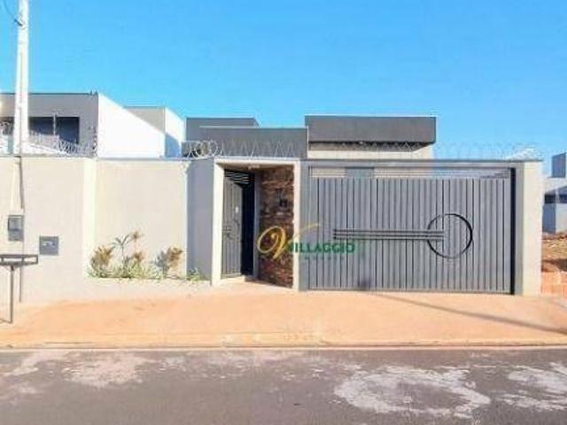 Casa com 3 dormitórios à venda, 71 m² por R$ 330.000 Miravista Residencial Mirassol/SP