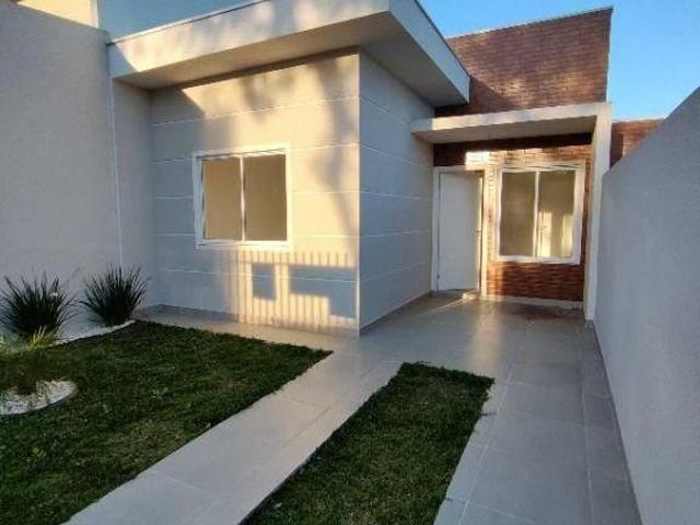 Casa com 3 dormitórios à venda, 72 m² por R$ 389.000 Gralha Azul Fazenda Rio Grande/PR A 1 km