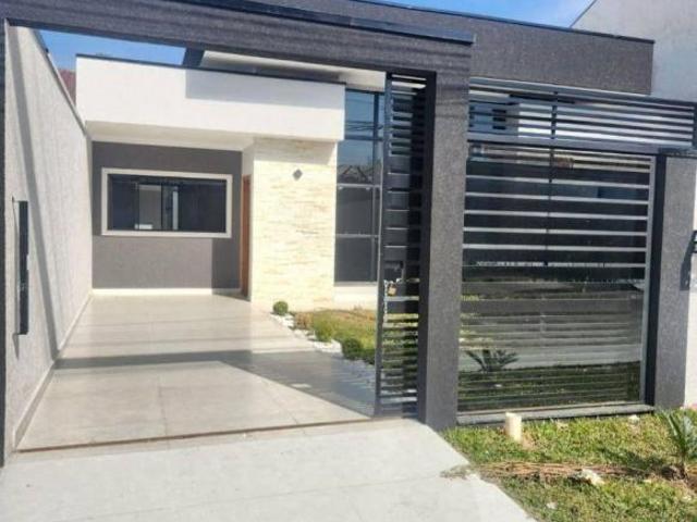 Casa com 3 dormitórios à venda, 77 m² por R$ 630.000,00 Gralha Azul Fazenda Rio Grande/PR