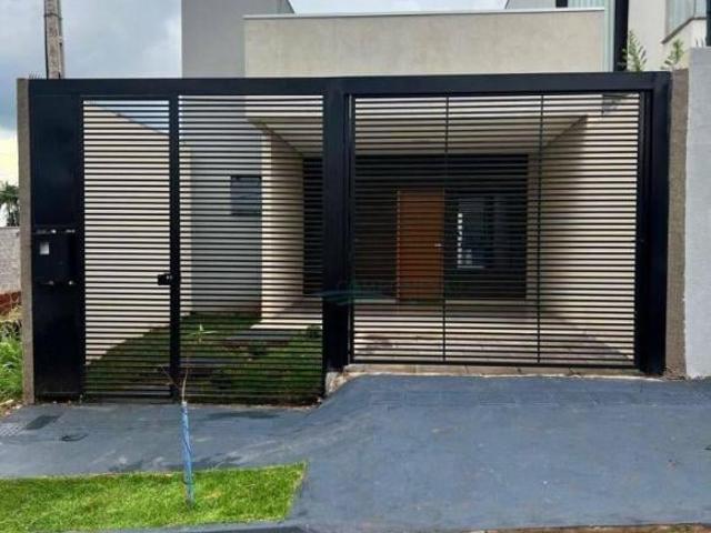 Casa com 3 dormitórios à venda, 78 m² por R$ 329.000,00 Planta São Francisco Cambé/PR