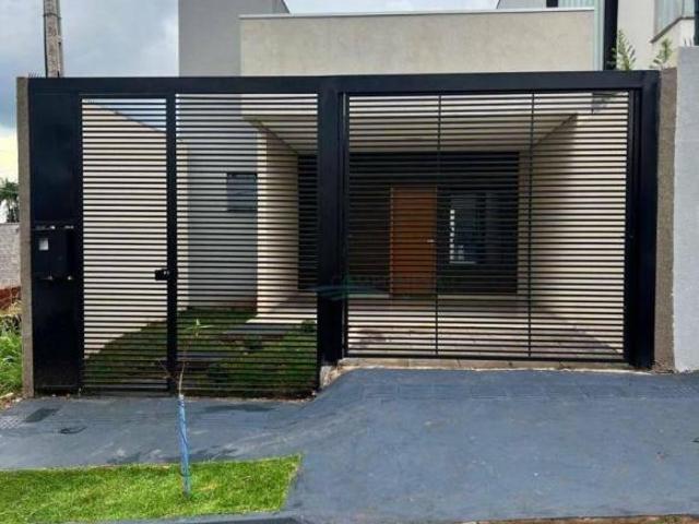 Casa com 3 dormitórios à venda, 78 m² por R$ 329.000,00 Planta São Francisco Cambé/PR