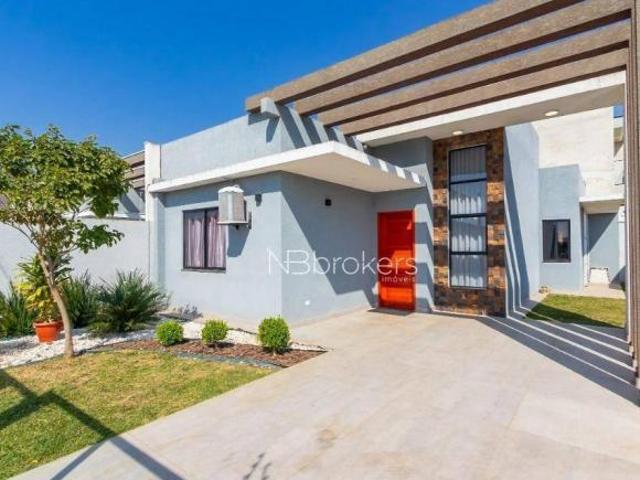 Casa com 3 dormitórios à venda, 79 m² por R$ 689.900,00 Pioneiros Fazenda Rio Grande/PR