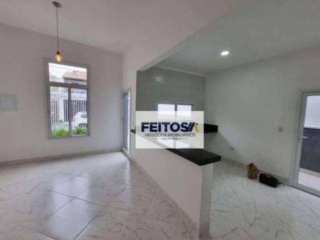 Casa com 3 dormitórios à venda, 80 m² por R$ 570.000 Real Park Tietê Jundiapeba Mogi das Cruzes/