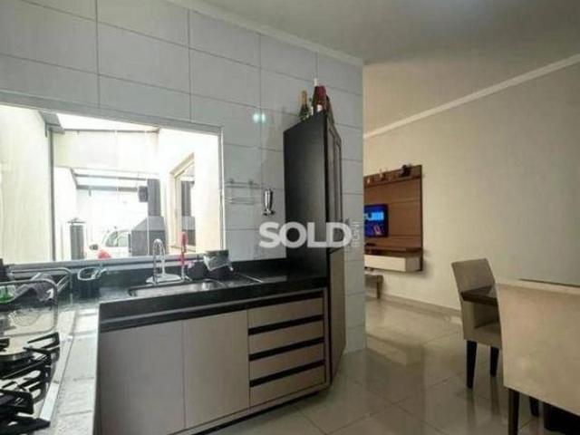 Casa com 3 dormitórios à venda, 80 m² por R$ 399.000 Residencial Irineu Zanetti Franca/SP