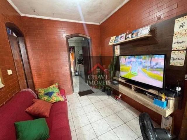 Casa com 3 dormitórios à venda, 86 m² por R$ 300.000,00 Castelo Santos/SP