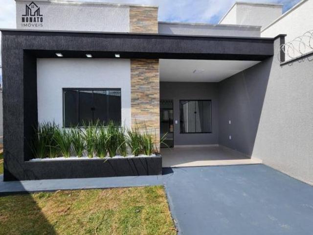 Casa com 3 dormitórios à venda, 86 m² por R$ 305.000,00 Setor Maysa Trindade/GO