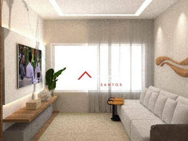 Casa com 3 dormitórios à venda, 87 m² por R$ 690.000,00 Aparecida Santos/SP