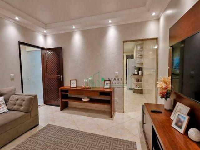 Casa com 3 dormitórios à venda, 87 m² por R$ 700.000 Parque Novo Oratório Santo André/SP