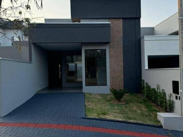 Casa com 3 dormitórios à venda, 88 m² por R$ 569.000,00 Loteamento Morada das Flores Cambé/PR
