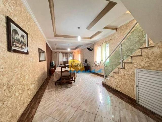 Casa com 3 dormitórios à venda, 90 m² por R$ 595.000 Vila Caiçara Praia Grande/SP