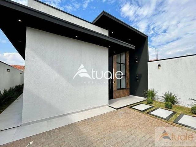 Casa com 3 dormitórios à venda, 90 m² por R$ 600.000,00 Parque Vasconcellos Hortolândia/SP