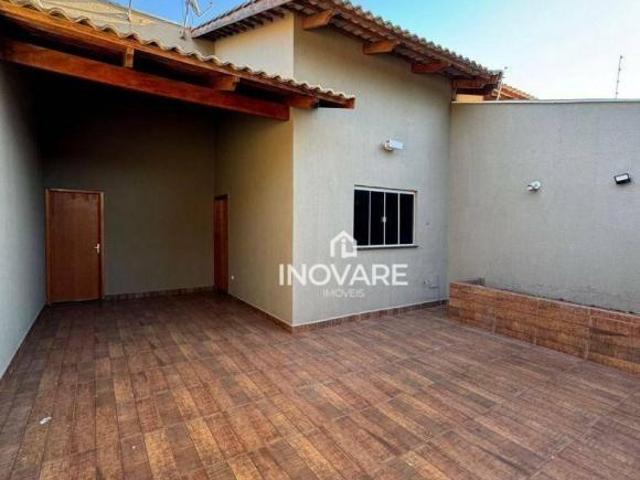 Casa com 3 dormitórios à venda, 90 m² por R$ 370.000,00 Jardim Bandeirantes Itumbiara/GO